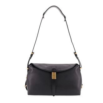 Pinko Pinko, Femme, Sacs, Noir, Taille: ONE Size Sac bandouli&egrave;re en cuir