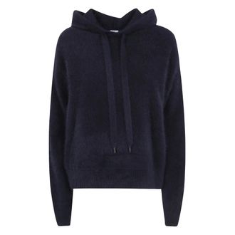 C.T. Plage Kapuzen-Pullover mit langen &Auml;rmeln - - Sweatshirts & Hoodies - Damen - Schwarzk - M