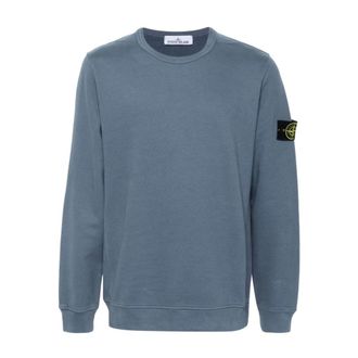 Stone Island Homme, Sweatshirts et sweats à capuche, Bleu, Taille: XL Pulls Tricots Felpa V0046