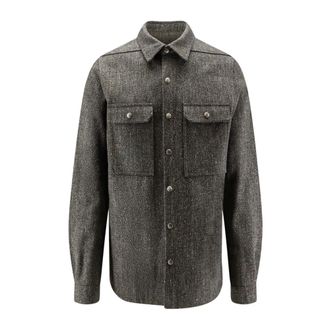 Rick Owens Hemdjacke - - Jackets - Herren - Grau - XL