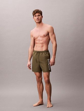 Calvin Klein Short de bain mi-long avec cordon de serrage - Intense Power