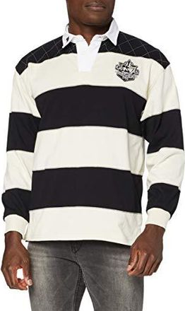 Guinness Rugby and Football Long sleeve T-shirts - Multicolore - Noir/cr&egrave;me - Taille 2XL