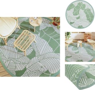 vidaXL Vidaxl - Tapis dext&eacute;rieur arakil vert &Oslash;200 cm pp - Tapis Dext&eacute;rieur - Tapis De Jardin - Tapis Rond - Tapis Vert - Tapis Durable