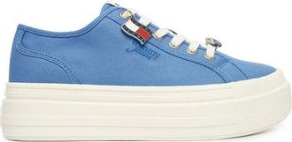 Tommy Jeans Sneakers Tjw Flatform Sneaker Charms EN0EN02959 Blau