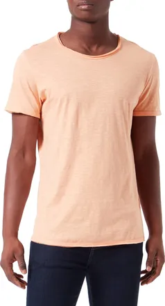 Key Largo Herren Bread New Round T-Shirt, Bleached orange (1398), M
