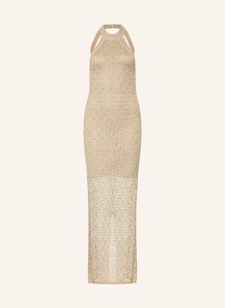 Guess Strickkleid Serina Mit Glitzergarn beige