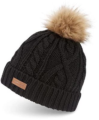 Dakine Kelsey Beanie Bonnet - Black, Taille Unique