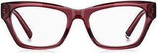 Tommy Hilfiger TO-1062586 Cat Eye Acetate Eyeglasses - Burgundy