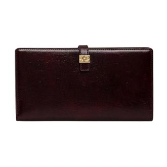 Ganni Grand portefeuille - Femme - Accessoires - Rouge - Taille: ONE Size