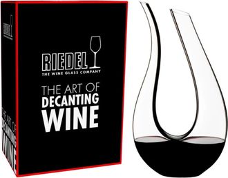 Riedel Amadeo Fatto A Mano Dekanter,Einzelpackung,klares/schwarzes/wei&szlig;es Kristallglas,handgefertigt