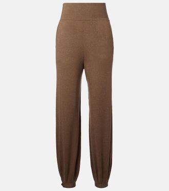 Loro Piana Pantalon de survêtement en cachemire mélangé