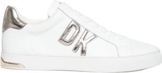 DKNY Dkny, Femme, Chaussures, Blanc, Taille: 40 1/2 EU Chaussures pour femmes avec des d&eacute;tails couleur champagne