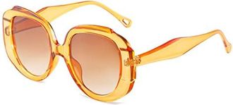 Generic Lunettes de soleil tendance pour hommes et femmes pour tir de rue en plein air soleil ombrage décoration de plage (couleur : B, taille : moyen) 2026