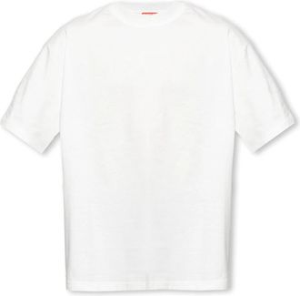 Diesel Crewneck T-Shirt - - Tops - Herren - Wei&szlig; - L
