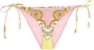 Versace Femme, Maillots de bain, Multicolore, Taille: 42 FR Spring Barocco Bikini Bottoms