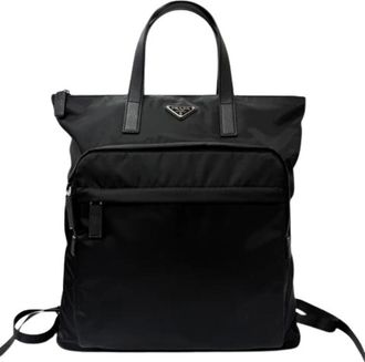 Prada Sac cabas Pre-owned - Homme - Pre-owned - Noir - Taille: ONE Size