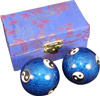 Generic Meditationsb&auml;lle, chinesische Baodingb&auml;lle, Metall-Meditationsb&auml;lle, Gesundheitsb&auml;lle mit Glockenspiel f&uuml;r Handentlastung, 2 x 4,7 cm