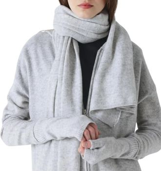 Absolut Cashmere Tücher & Schals - Absolut Cashmere Infinity Sjaals Lichtgrijs Acf202 - Gr. unisize - in Grau - für Damen