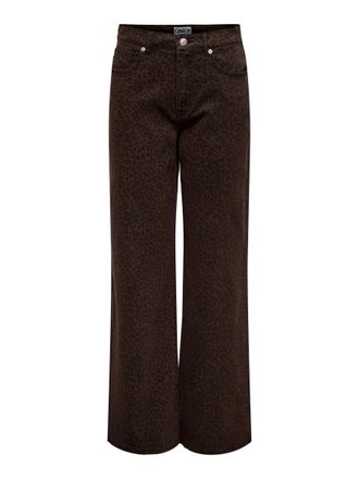 Only Female Jeans mit weitem Bein ONLMADISON Hohe Taille Weiter Beinschnitt Jeans