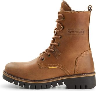 Camel Active Damen Stiefelette aus echtem Leder Braun, womenswear-37