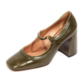 A.Bocca Vintage Schuhe im Used-Look - - Shoes - Damen - Gr&uuml;n - 37 1/2 EU