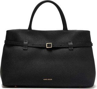 Manu Atelier Sac Bandouli&egrave;re - Noir