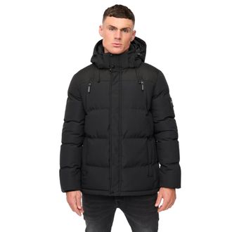 Crosshatch Menray Jacke f&uuml;r Herren (Schwarz)