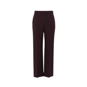 Chlo&eacute; Pressfaltenhose - - Trousers - Damen - Lila - S
