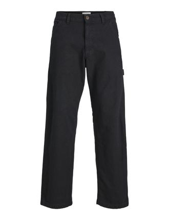 Jack & Jones Herren JPSTEDDIE JJCARPENTER Pant NOOS Cargohose, Schwarz,32W / 34L
