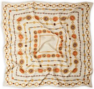 Versace Foulard 90X90 Bio Silk Twill The Lover Inkjet Print