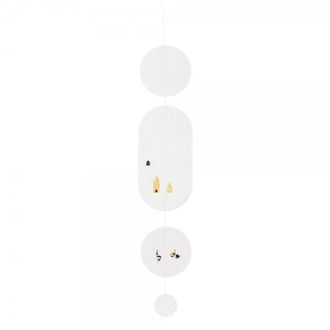 R&auml;der [W1025] Schneetag Schneelandschaft Kette L.60cm, B.12cm