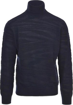 Missoni Rundhalspullover - Dunkelblau