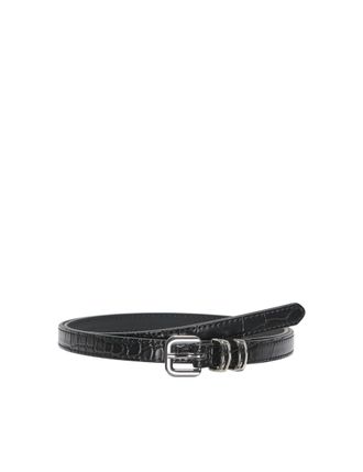 Only Damen Onlmaggie Pu Jeans Belt Acc, Black, Numeric_85