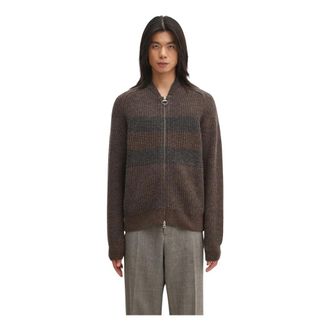 Barbour Strick-Bomberjacke - - Knitwear - Herren - Braun - XL