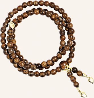 Tamara Comolli Tamara Comolli Armband Bracelet India Snakewood Medium Snakewood 18k Gelbgold gold