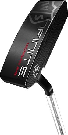 Wilson Staff Herren Putter, Rechtshand, Infinite Michigan Ave, L&auml;nge: 34 Zoll, schwarz/silber, WGW90305034