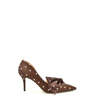 Charlotte Olympia Elegante Abs&auml;tze f&uuml;r Frauen - - Shoes - Damen - Braun - 40 EU
