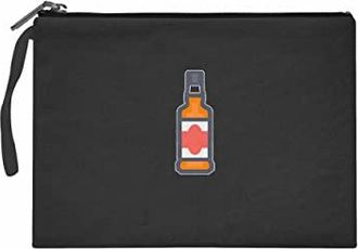 Bonateks Femme Frfcb101628 Femme Clutches, Noir, Black EU