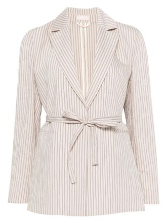 Liu Jo blazer à rayures - Tons neutres