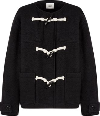 STUDIO TOMBOY Jacke mit Knebelverschlüssen - Schwarz