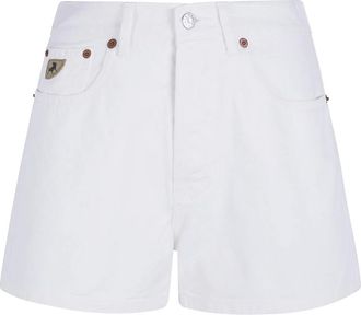 Lois Femme, Shorts, Blanc, Taille: W26 Sandra-C Bull Shorts Denim