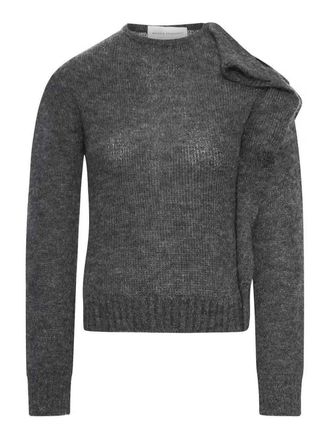 Niccol&ograve; Pasqualetti Pull Col Rond - Gris Fonc&eacute;