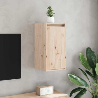 vidaXL Wandschrank 30x30x60 cm Massivholz Kiefer Vidaxl