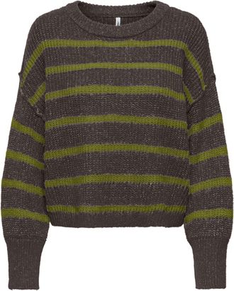 Only Onlmally Ls Detail O-Neck KNT