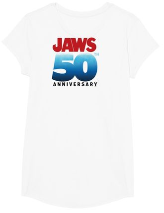 Jaws 50th Anniversary Logo Gradient T-Shirt