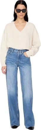 Anine Bing Femme, Jeans, Bleu, Taille: W28 Wide Jeans