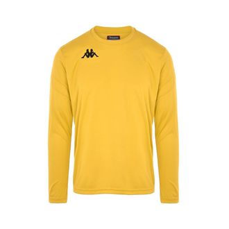 Kappa Herren Dovol Tshirt, Dunkelgelb, L