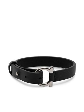 Ferragamo Armband aus Leder - Schwarz