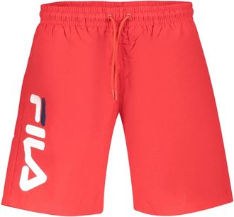 Fila Homme, Maillots de bain, Rouge, Taille: XL Caravello Swim Boxers