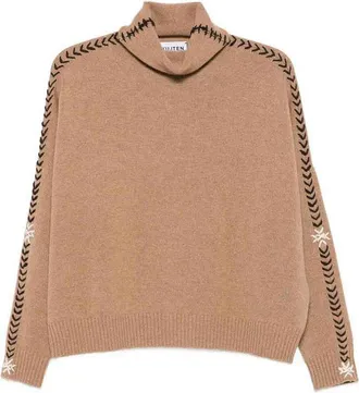 Kujten Pull Col Rond - Beige